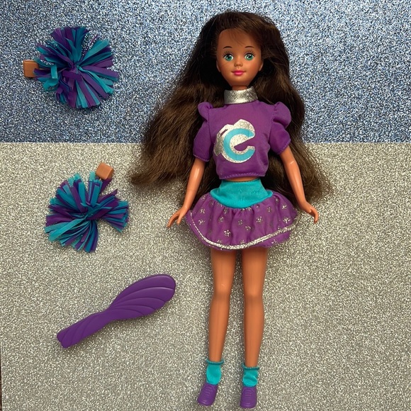 Mattel | Toys | 992 Mattel Cheerleading Courtney Barbie Doll Best ...